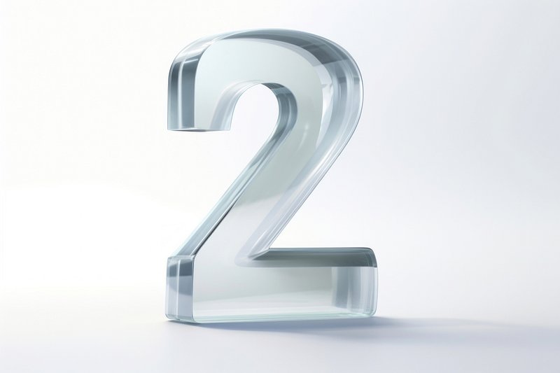 3d Number 2 Clear Images | Free Photos, PNG Stickers, Wallpapers ...