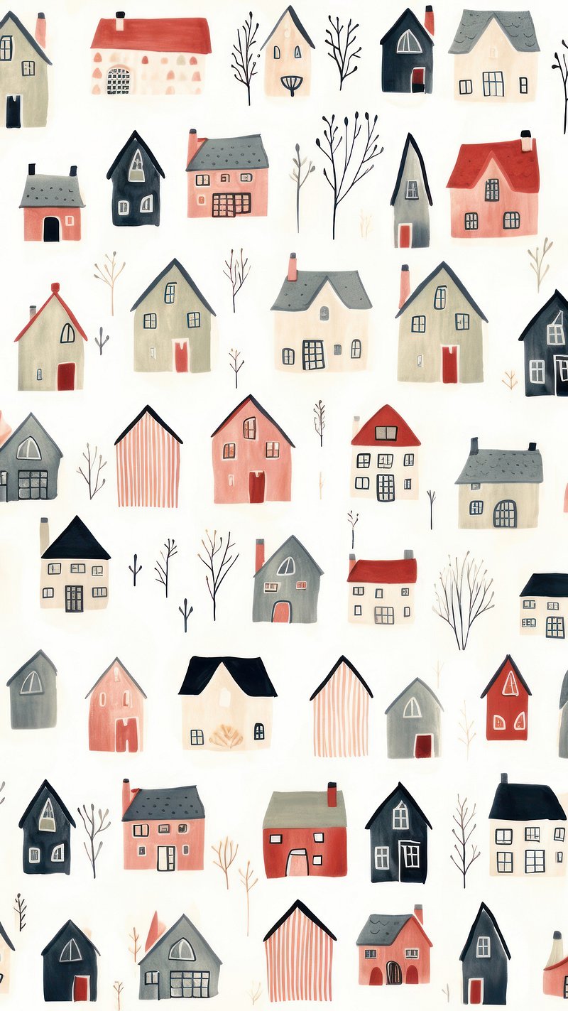 House pattern art architecture. AI | Free Photo Illustration - rawpixel