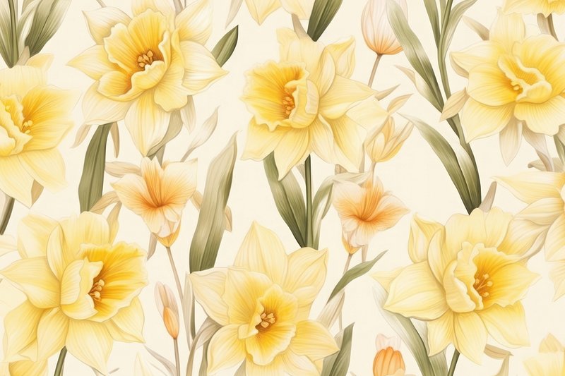 Daffodil Flower Watercolor Images | Free Photos, PNG Stickers ...