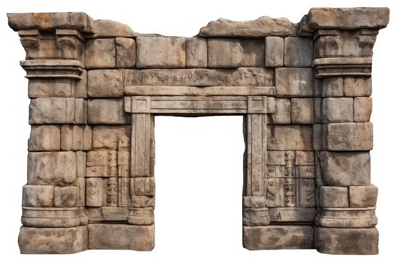 Stone ancient architectural door architecture | Premium Photo - rawpixel
