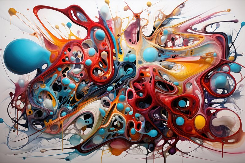 Abstract art painting pattern backgrounds. | Premium Photo Illustration ...