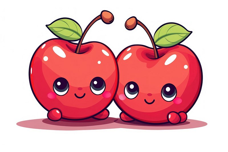 Cute Cartoon Cherry Kawaii Images | Free Photos, PNG Stickers ...