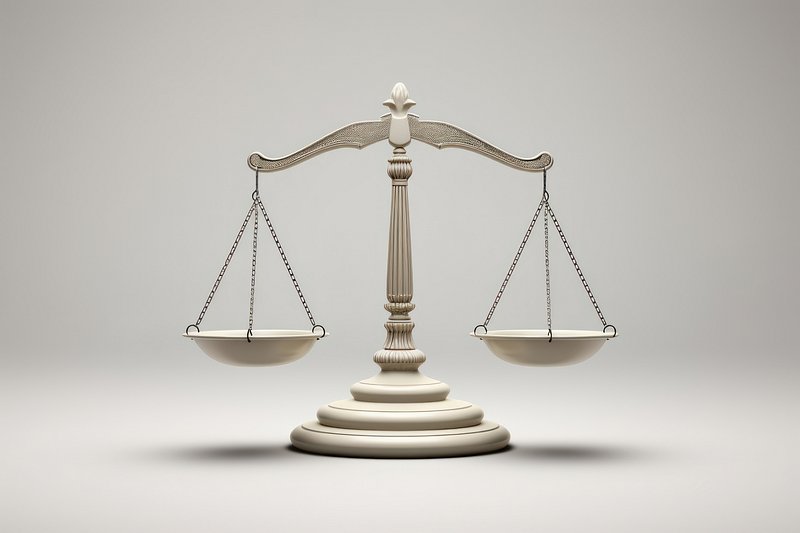 White scales technology courthouse lighting. | Free Photo - rawpixel