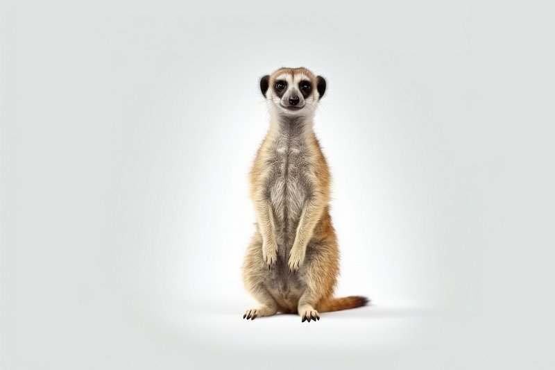 Animal meerkat wildlife mammal. AI | Free Photo - rawpixel