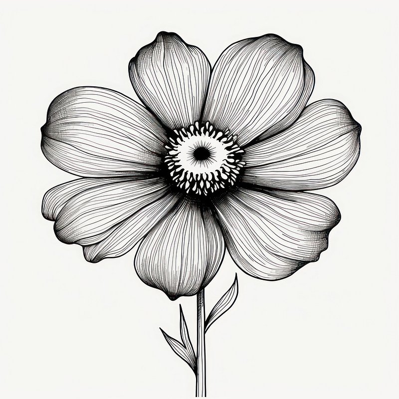 Floral plant pattern drawing. | Premium Photo Illustration - rawpixel