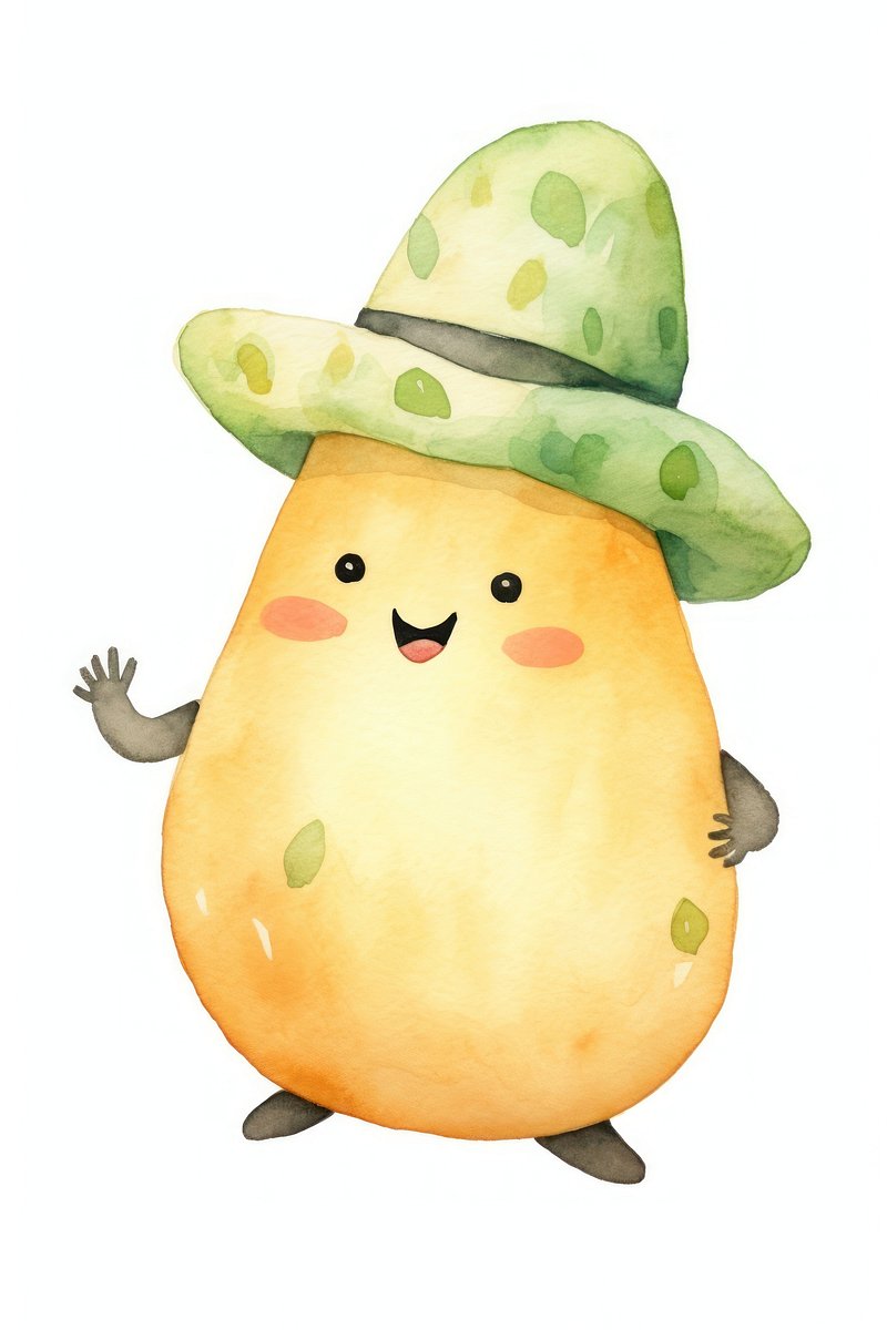 Melon dancing food anthropomorphic representation. | Premium Photo ...