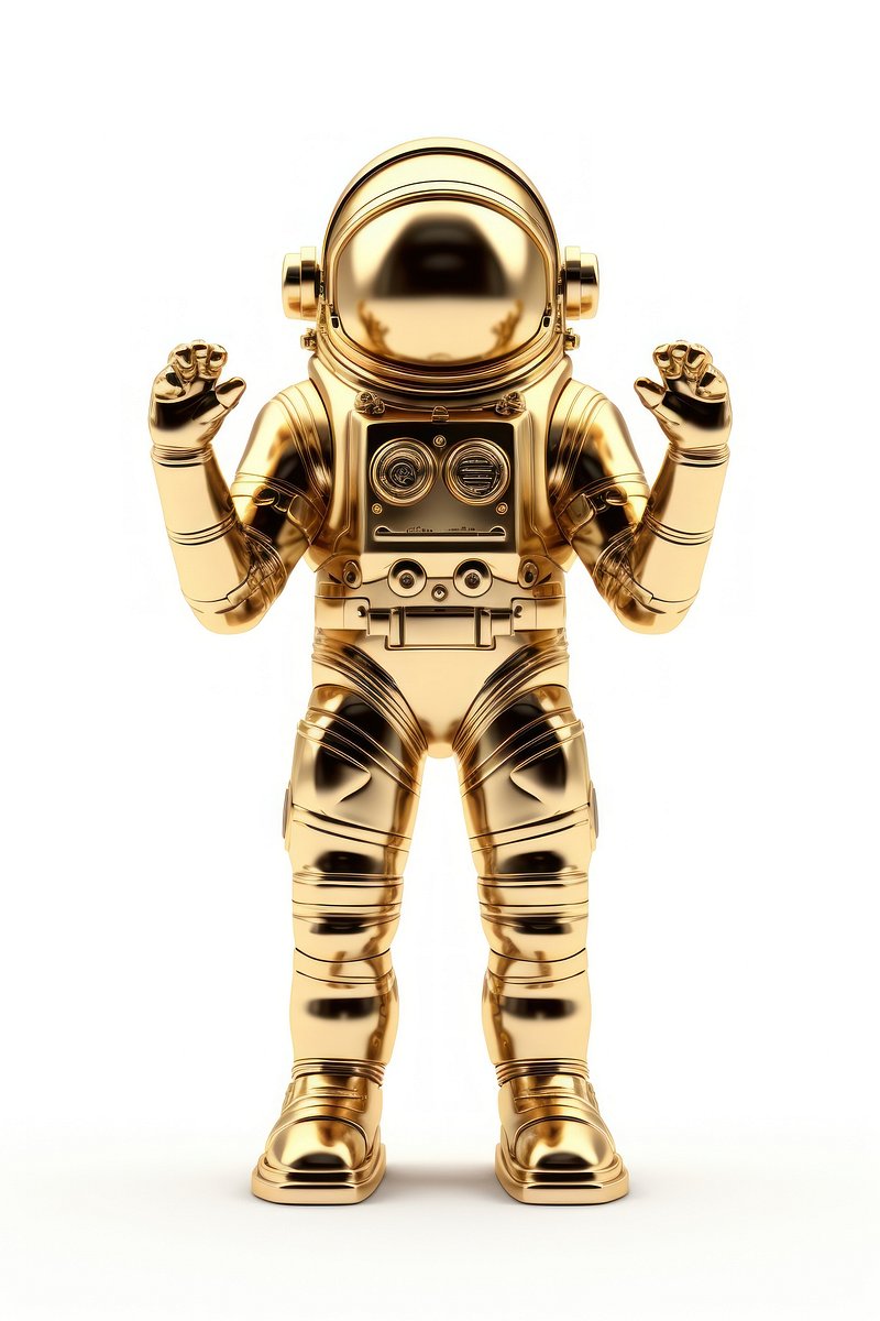 Gold Astronaut Images | Free Photos, PNG Stickers, Wallpapers ...