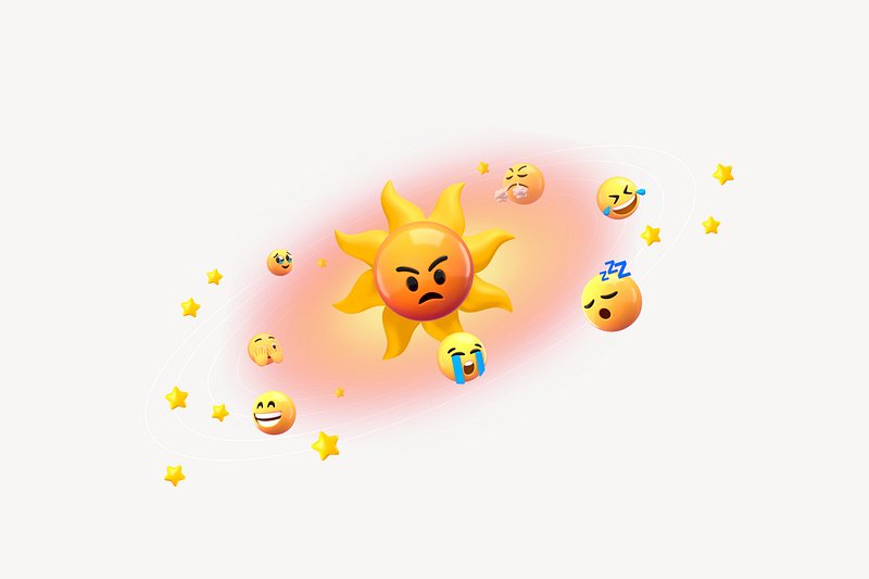 Solar system, 3D emoticons illustration | Premium Photo - rawpixel