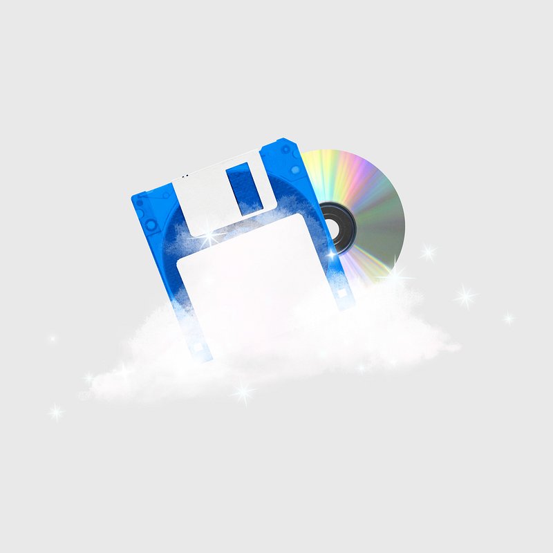 Aesthetic cd disk collage element, | Premium Photo Illustration - rawpixel