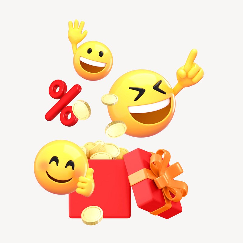 Sale emoji, 3D emoticon illustration | Premium Photo - rawpixel