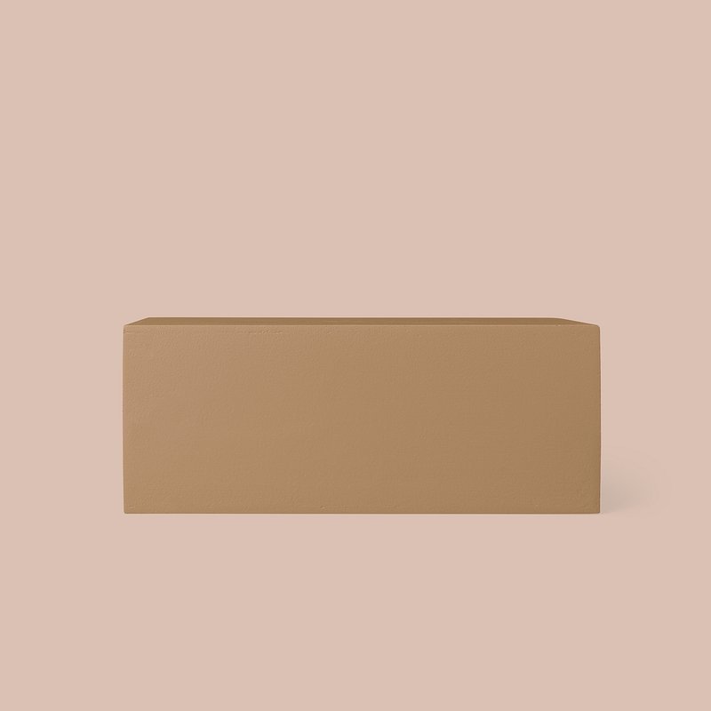 Brown rectangle shape, geometric design | Free Photo - rawpixel
