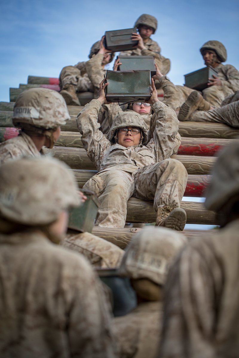 U.S. Marine Corps recruit Bianca | Free Photo - rawpixel