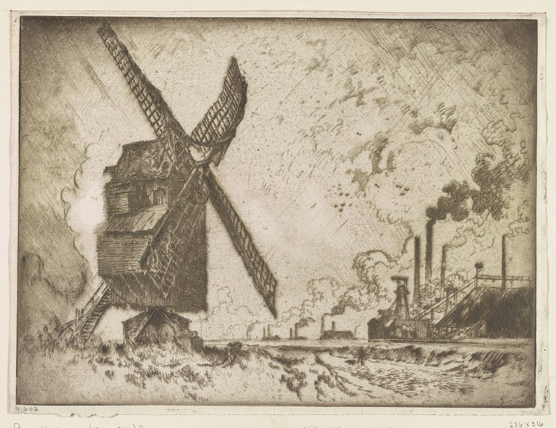 Vintage Art Windmill Images | Free Photos, PNG Stickers, Wallpapers ...