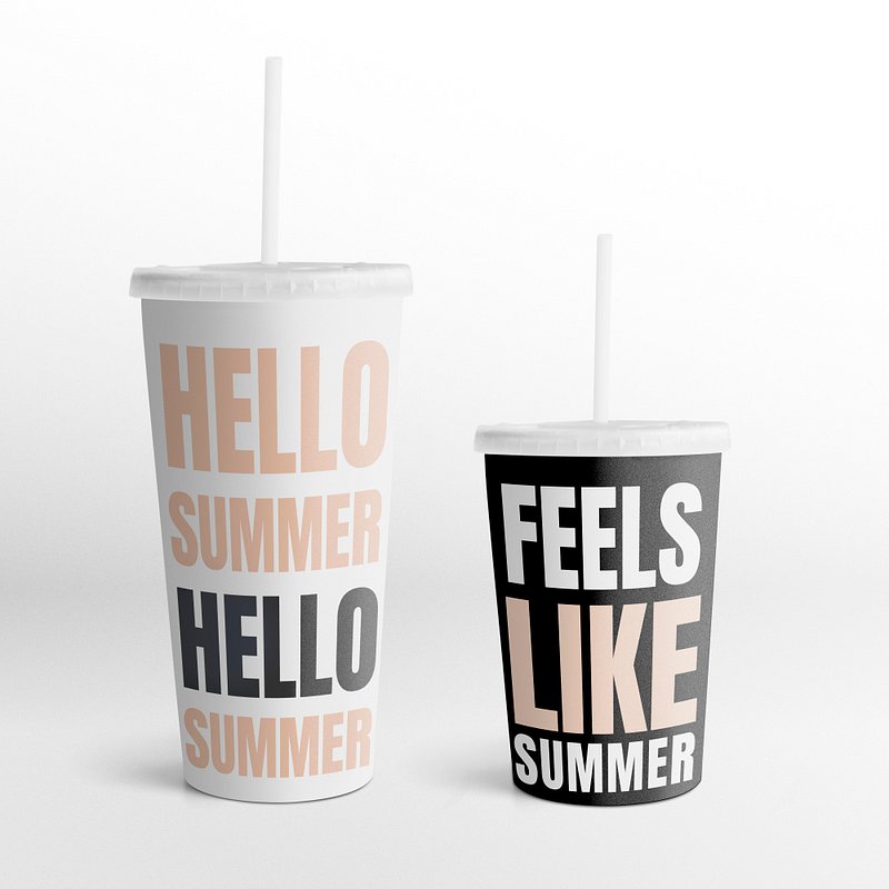 Cold Drink Plastic Cup Mockup Images | Free Photos, PNG Stickers ...