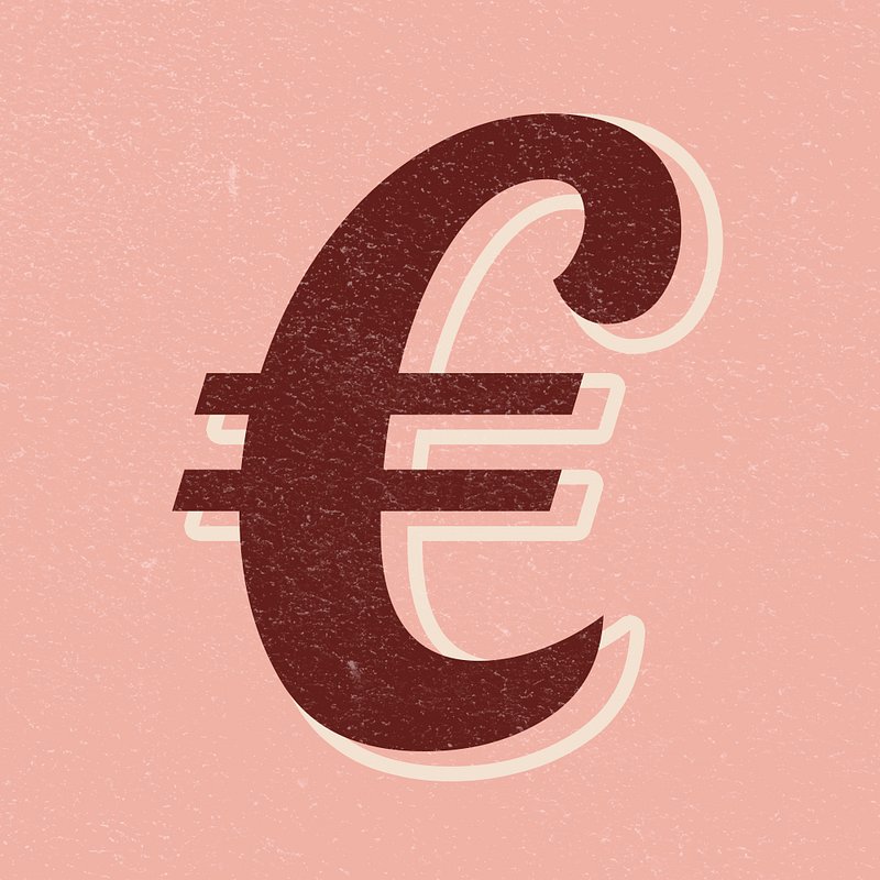 Euro currency sign symbol | Free PSD - rawpixel