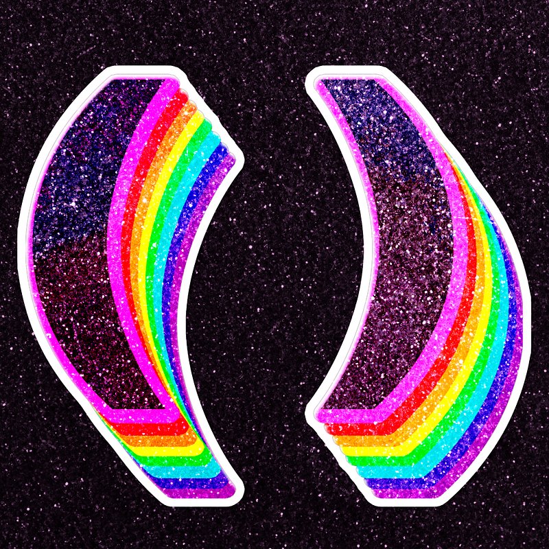 Parenthesis symbol psd vintage typography | Free PSD - rawpixel