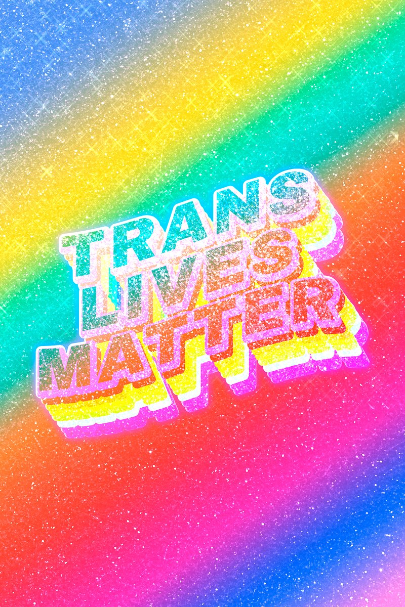 Trans lives matter text 3d | Free Photo - rawpixel