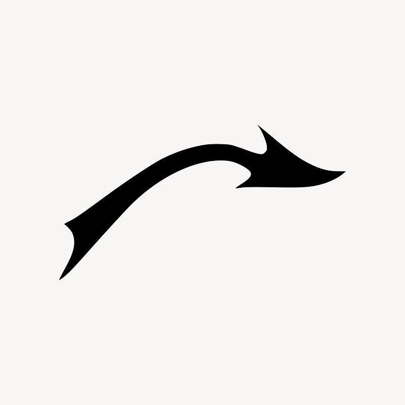 Black arrow clipart, business graphic | Free Vector - rawpixel