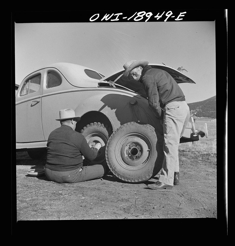 Car Landscape Vintage Public Domain Art | Download Free Original ...