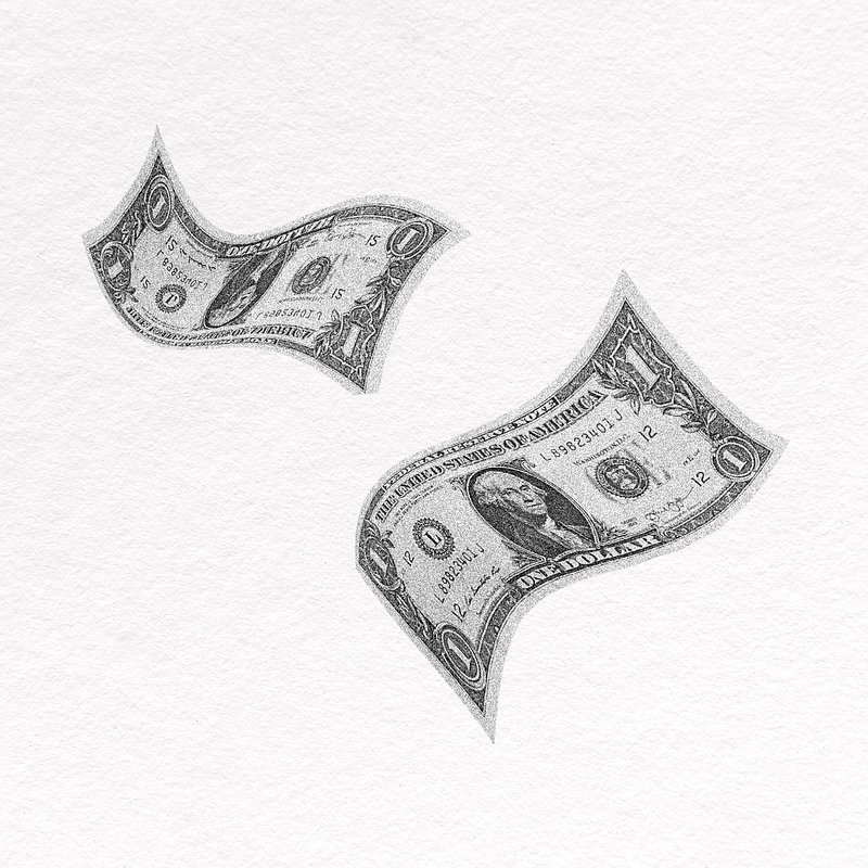 Flying dollar bills | Free Photo - rawpixel