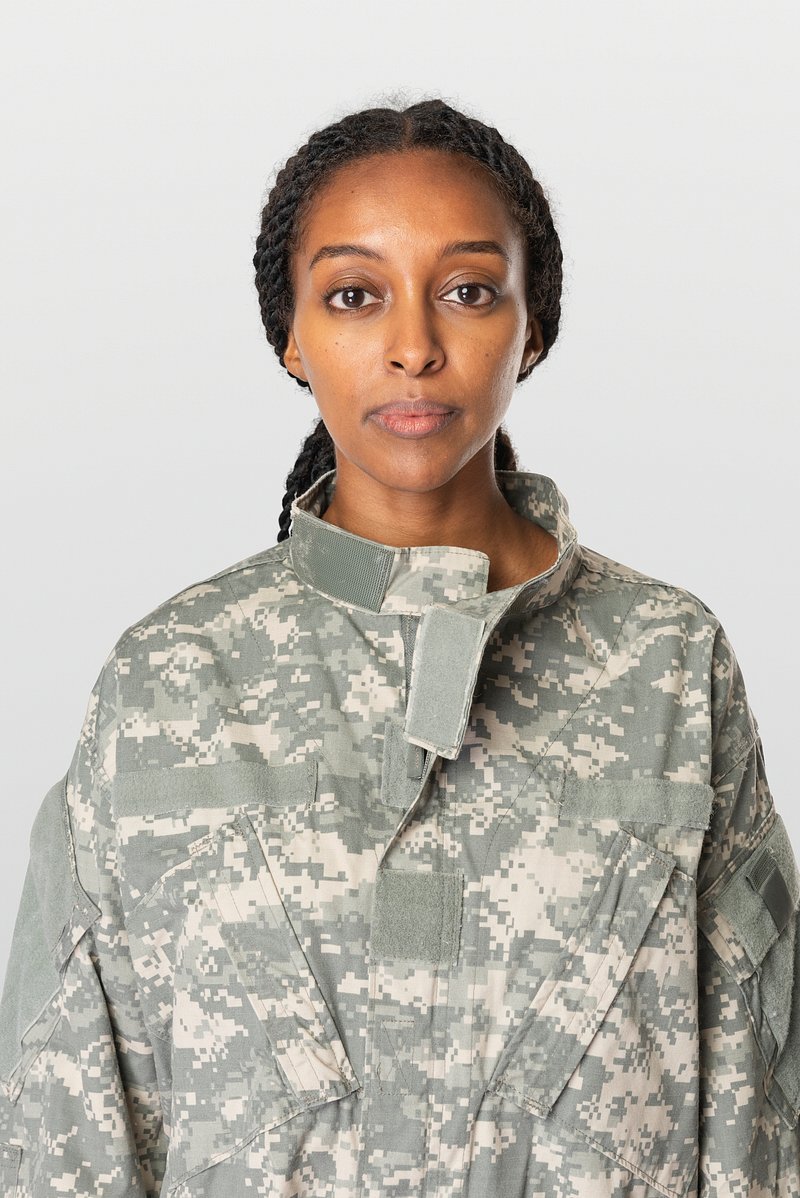 Female Soldier Uniform Portrait Premium Photo Rawpixel
