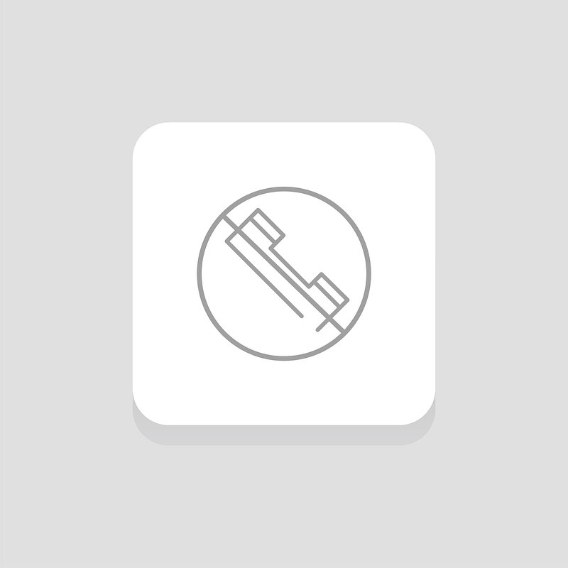 Vector of mute telephone icon | Premium Vector - rawpixel