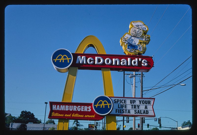 McDonald's Restaurant sign, 21st Street, | Free Photo - rawpixel