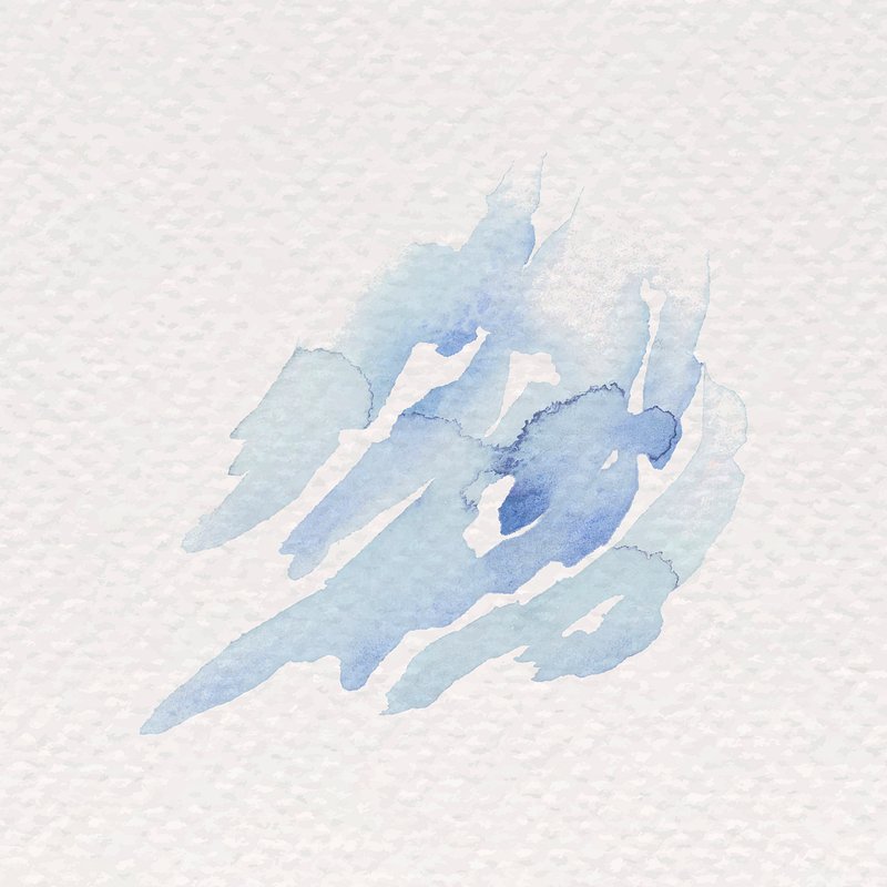 Abstract blue watercolor hand painted | Premium Vector - rawpixel