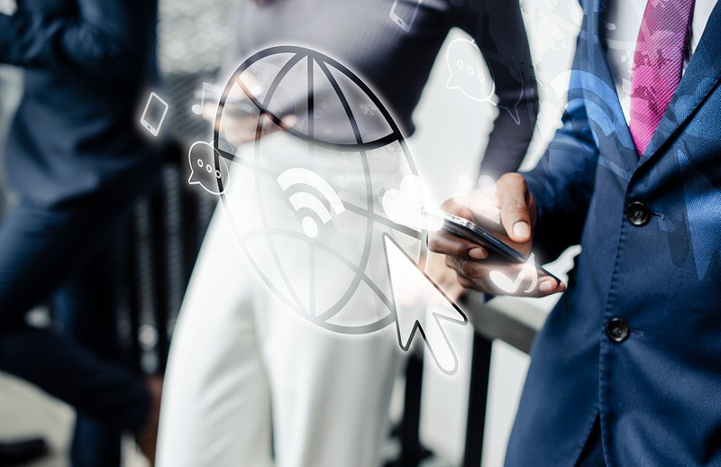 Business people using their phones | Premium Photo - rawpixel