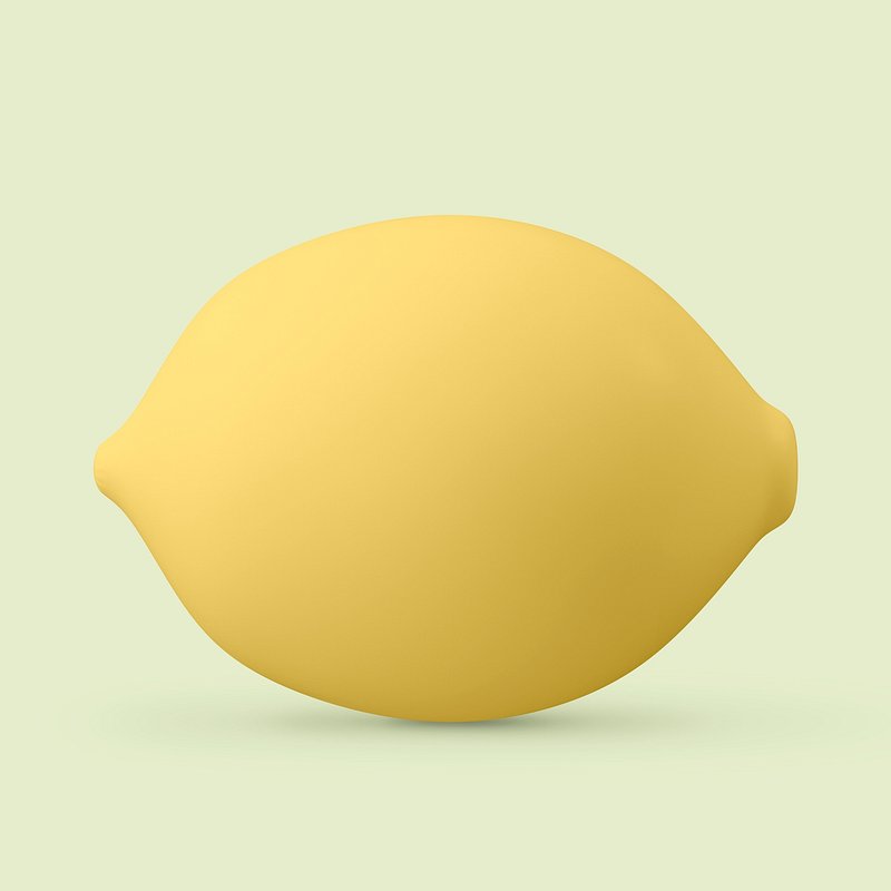 Lemon collage element, 3d fruit | Premium PSD - rawpixel