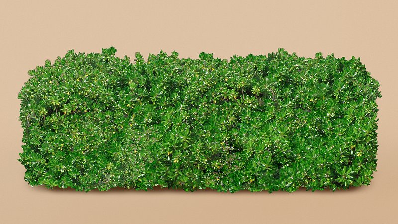 Bush collage element, nature design | Premium PSD - rawpixel