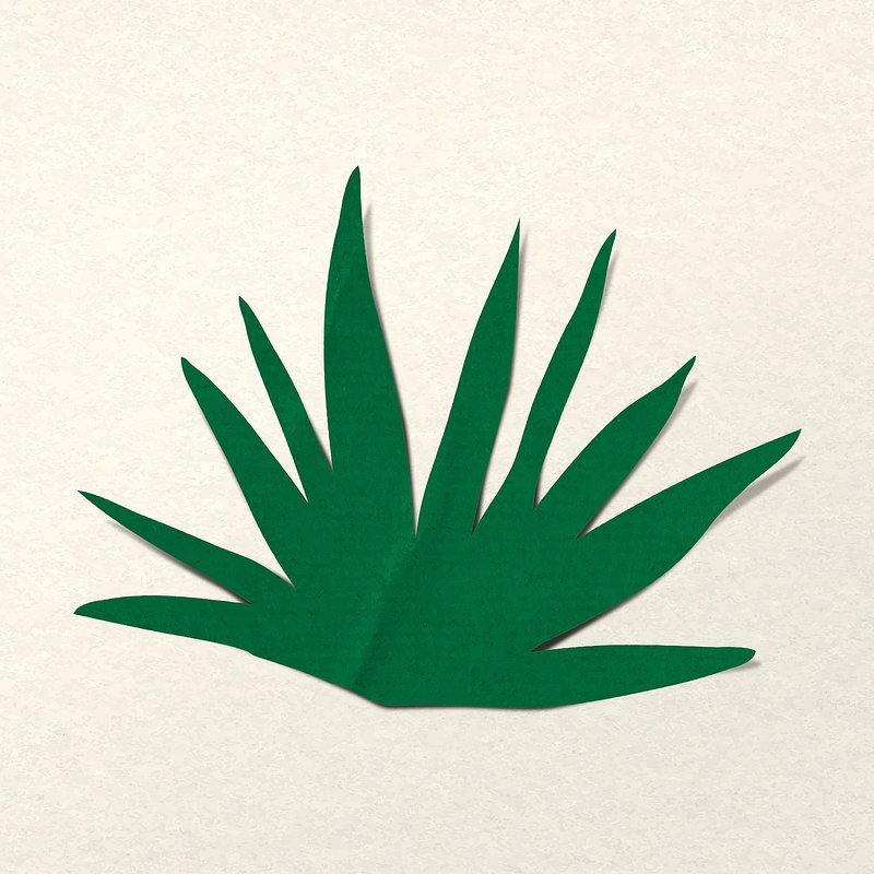 Paper craft bush, plant collage | Premium Vector - rawpixel