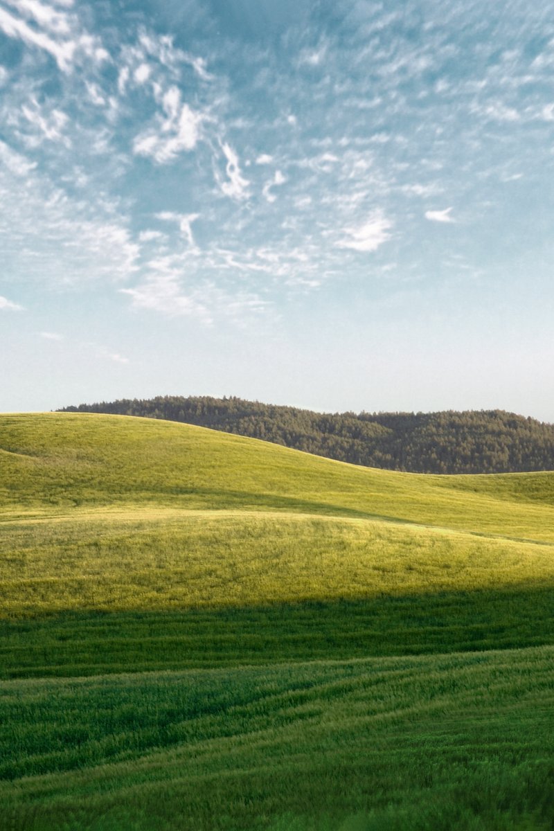 Nature background, green hills & | Free Photo - rawpixel