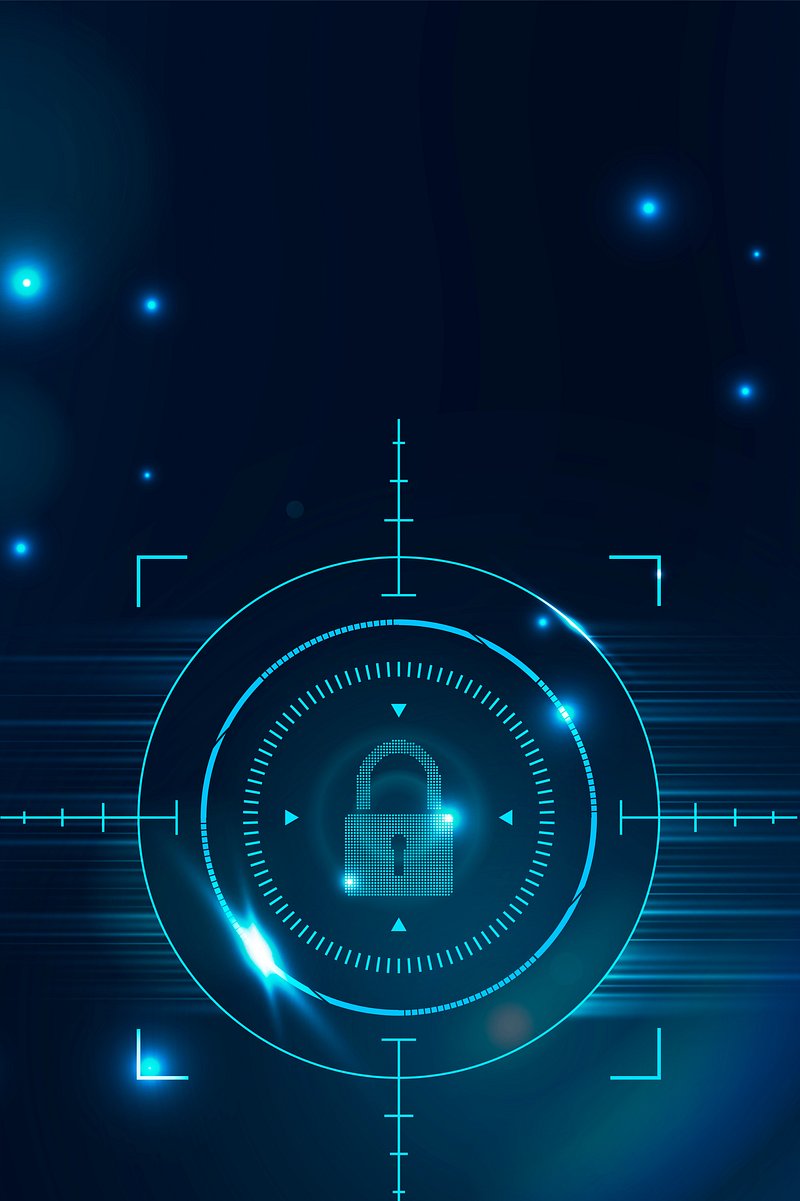 Cyber security technology background vector | Premium Vector - rawpixel