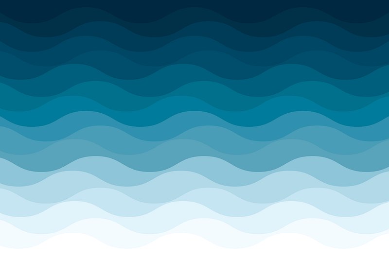 Gradient blue wave pattern background | Premium Vector - rawpixel