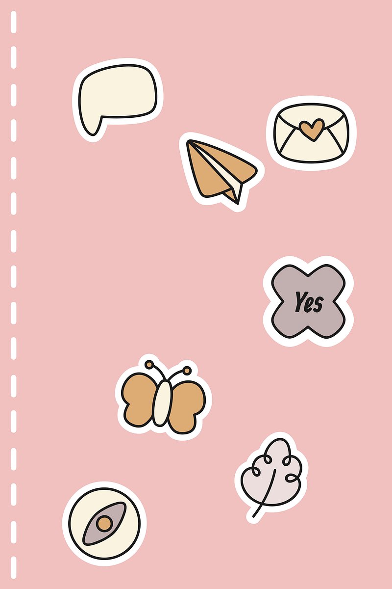 Cute Planner Sticker Vector Collection | Free Vector - Rawpixel