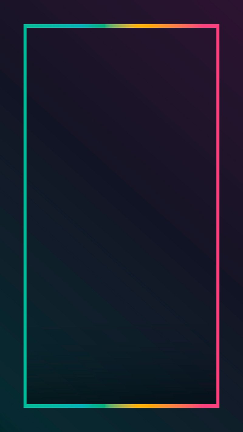 Gradient border black mobile phone | Premium Vector - rawpixel