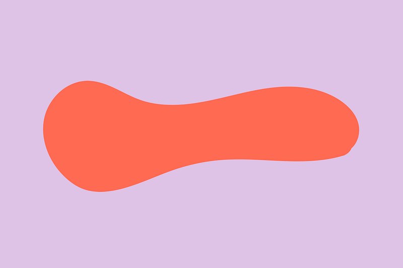 Red irregular shape sticker psd | Free PSD - rawpixel