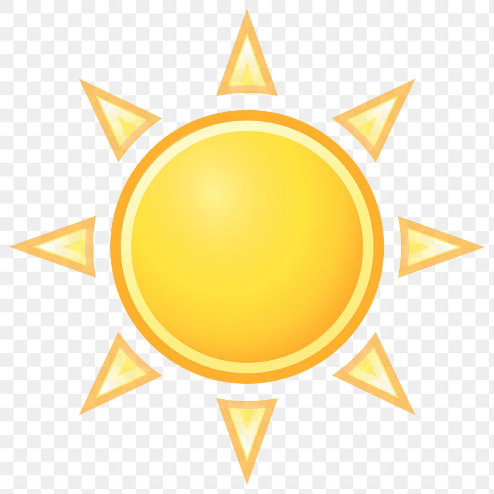 Sun png sticker, weather illustration | Free PNG - rawpixel