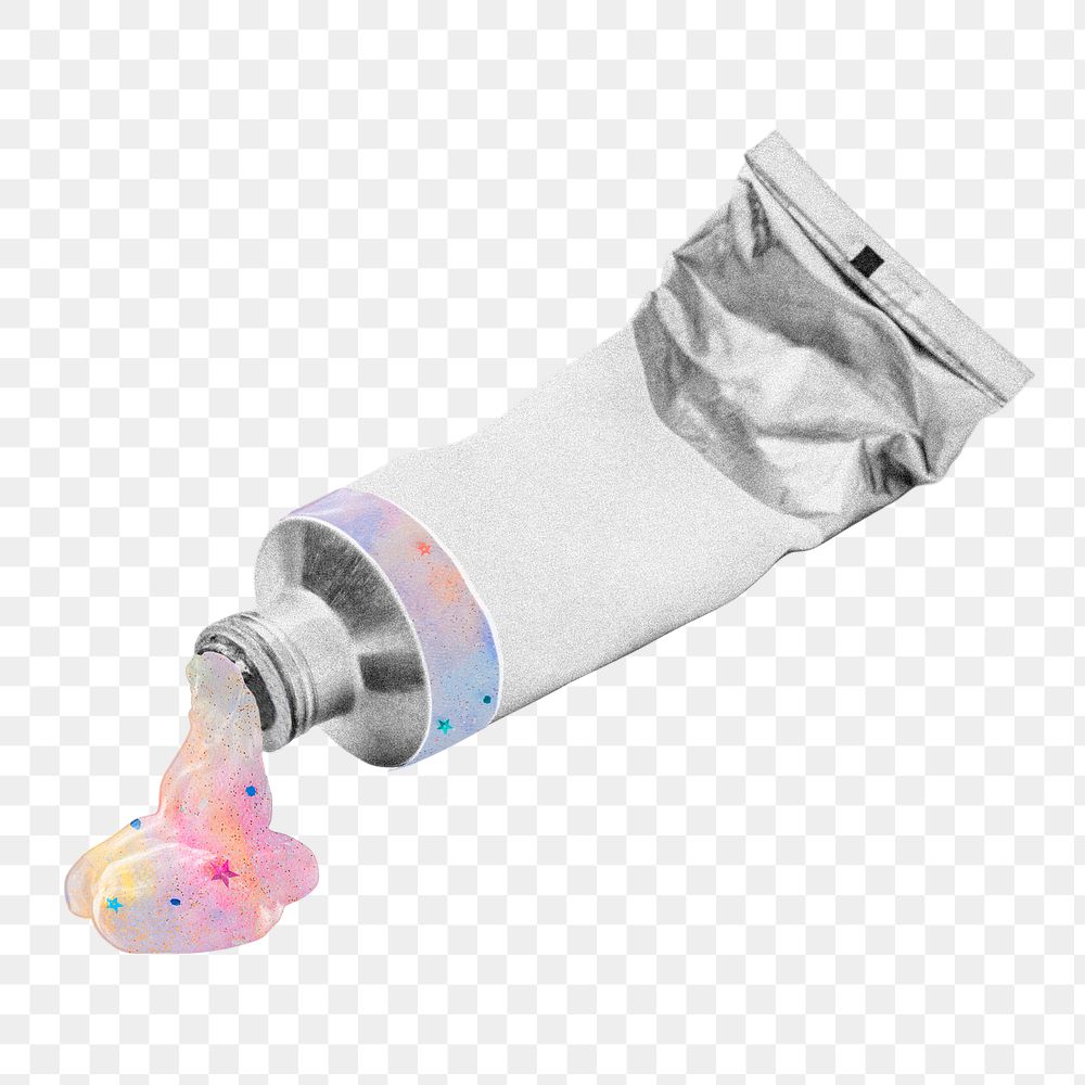 Color tube png sticker, stationery | Premium PNG - rawpixel