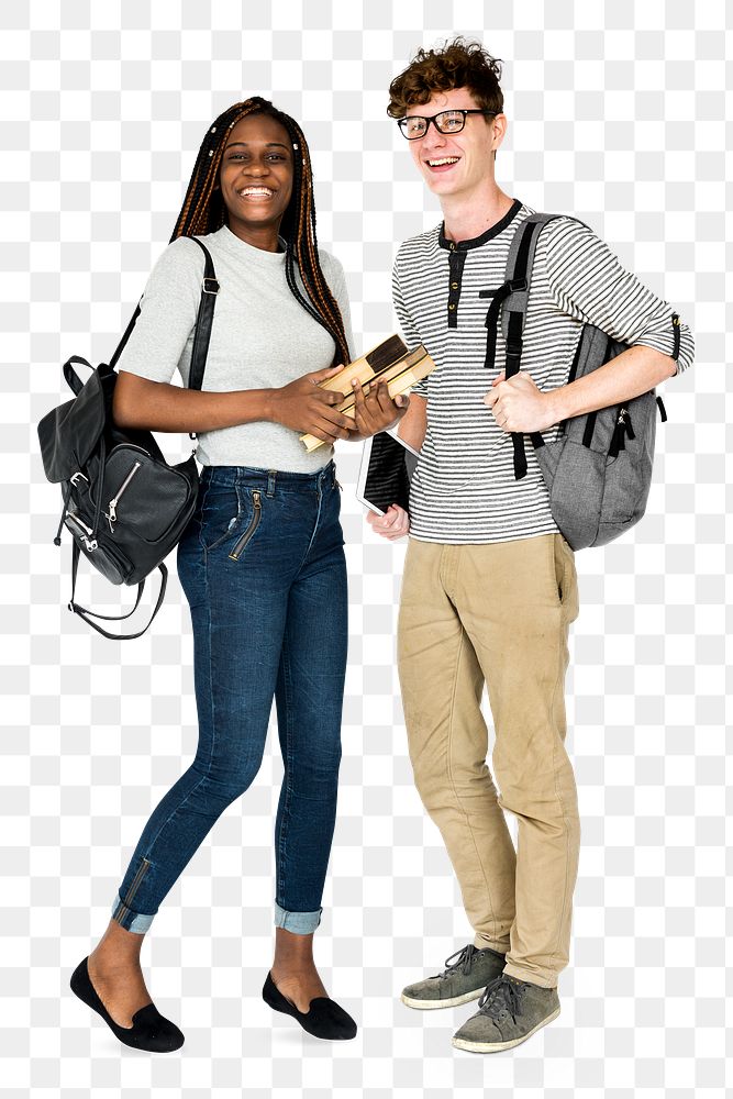 Diverse students png sticker, transparent | Free PNG - rawpixel