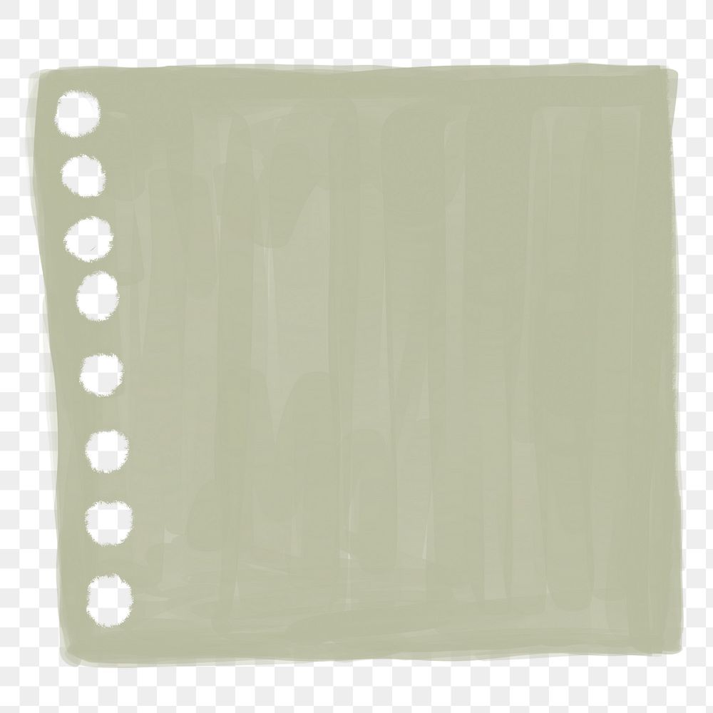 Green note paper png sticker, | Premium PNG Illustration - rawpixel