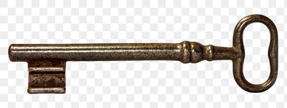 Antique key png sticker, object | Free PNG - rawpixel