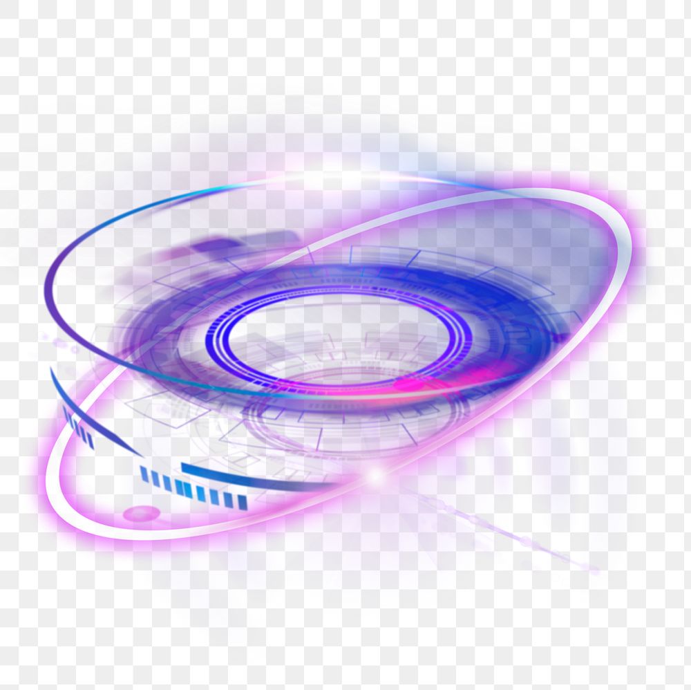 PNG abstract technology circle, digital | Free PNG - rawpixel