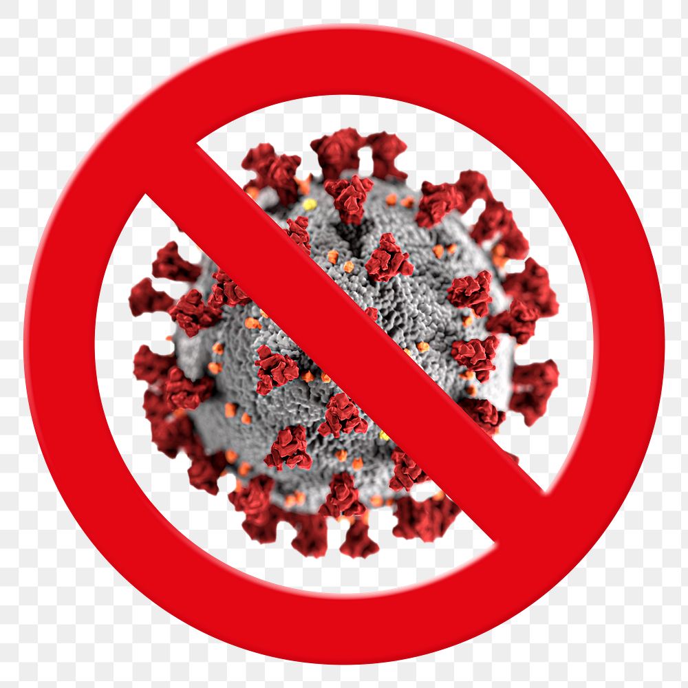 No germ png sticker, forbidden | Free PNG - rawpixel