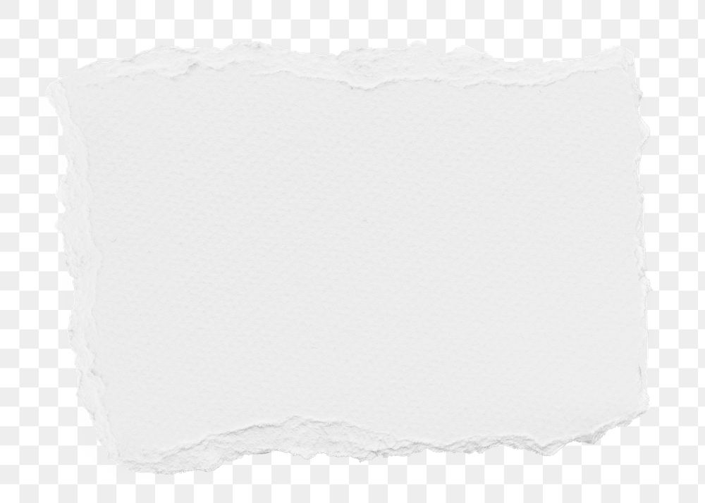 Ripped paper png, rectangular digital | Free PNG - rawpixel