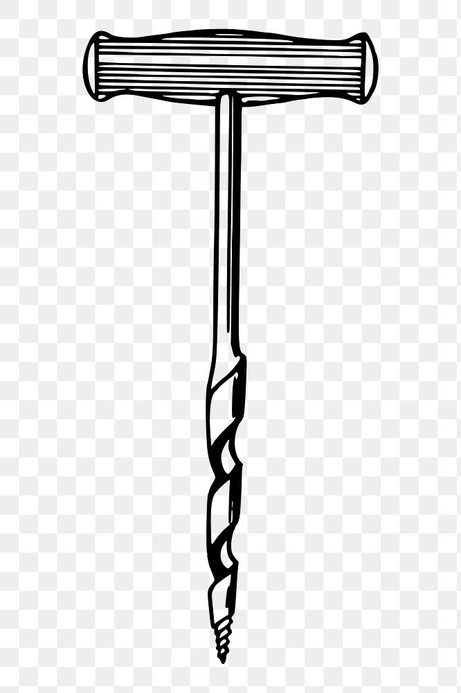 Gimlet screw tool png sticker | Free PNG - rawpixel