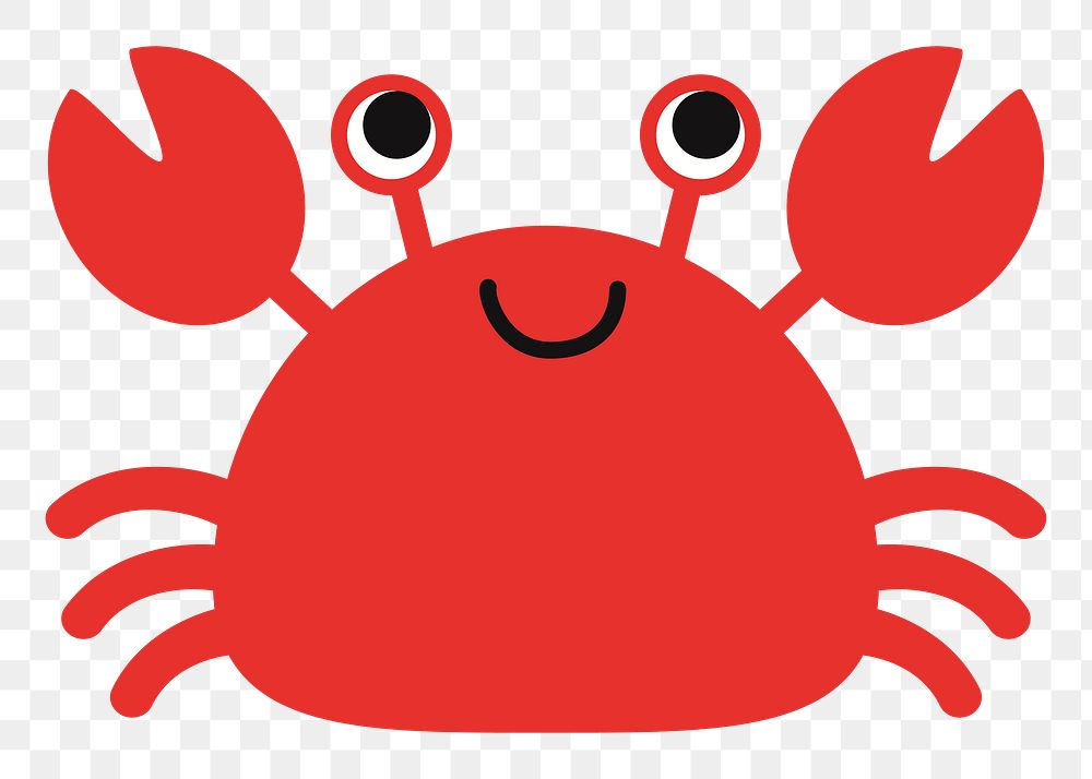 Crab png sticker cartoon sea | Free PNG - rawpixel