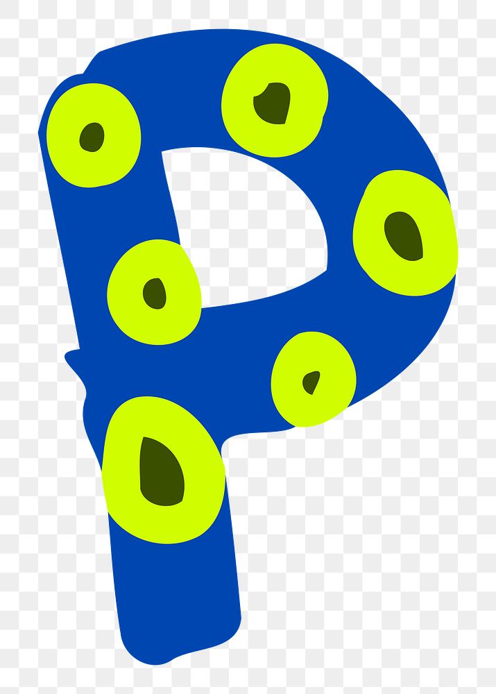 P alphabet png sticker, transparent | Free PNG - rawpixel