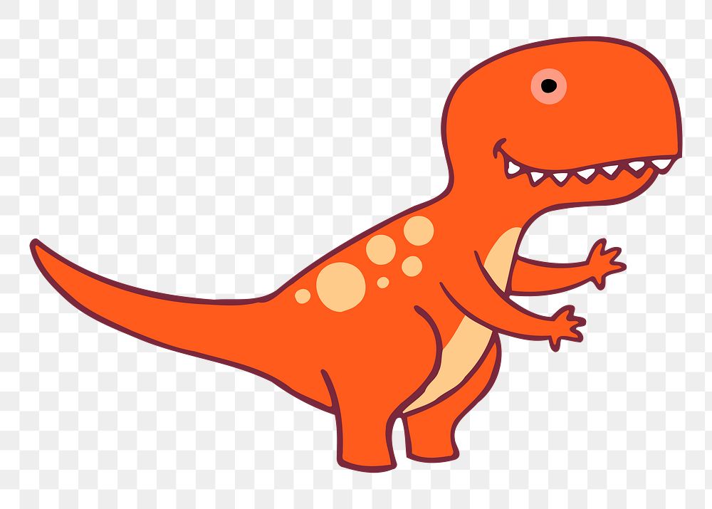 Tyrannosaurus dinosaur png sticker, transparent | Free PNG - rawpixel